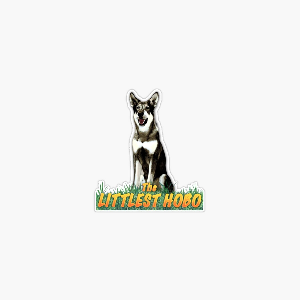 Onim The Littlest Hobo Original By Crushart1 On Redbubble Sticker ...