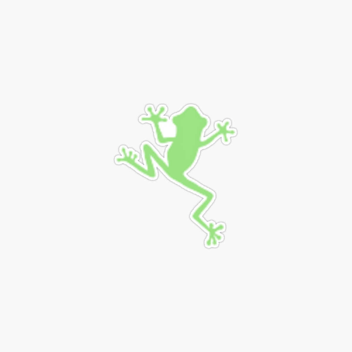 Onim Tiny Frog Sticker, Phone Decal Water Bottle Stickers Car Decals ...