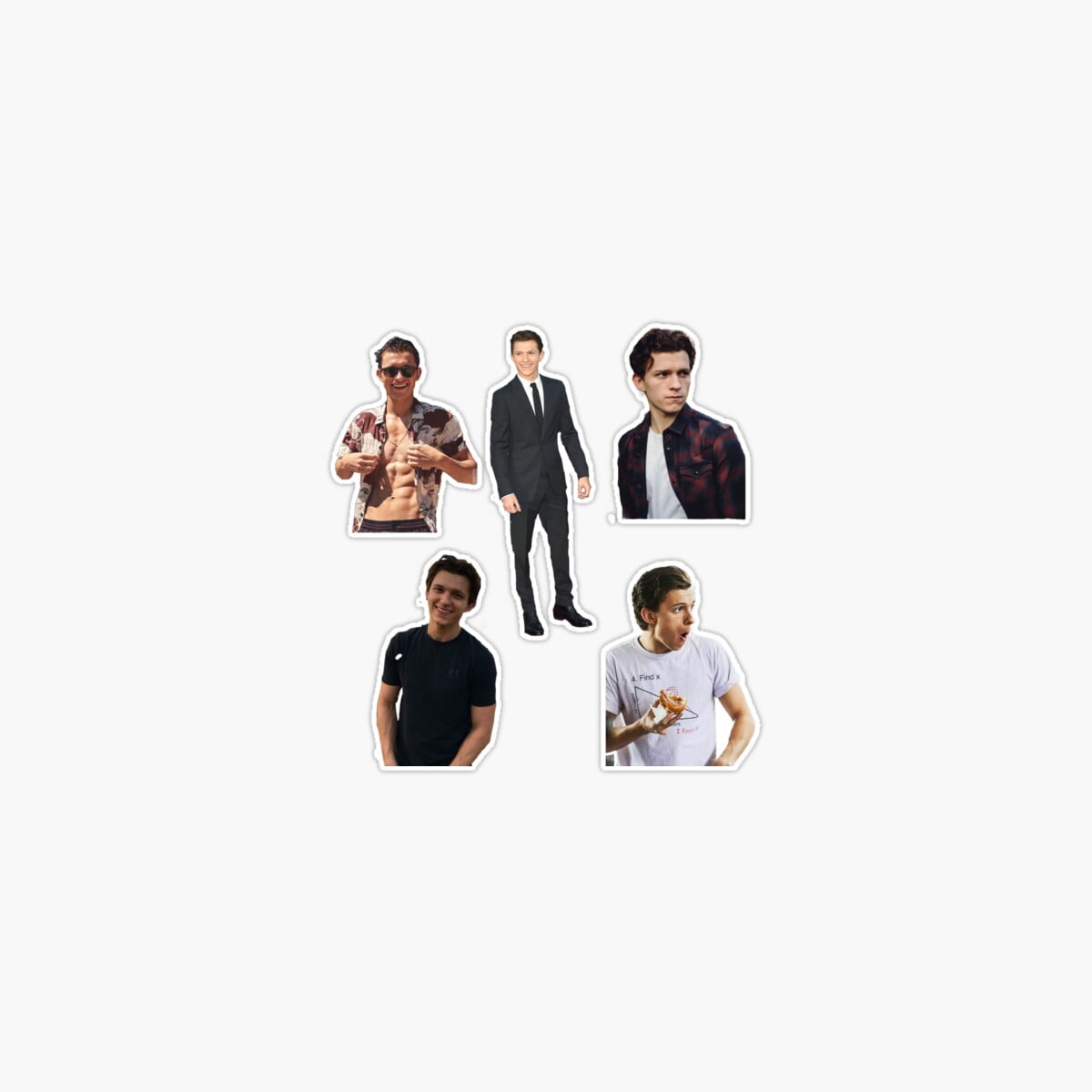 Onim Tom Holland Sticker, Phone Decal Water Bottle Stickers Car Decals ...