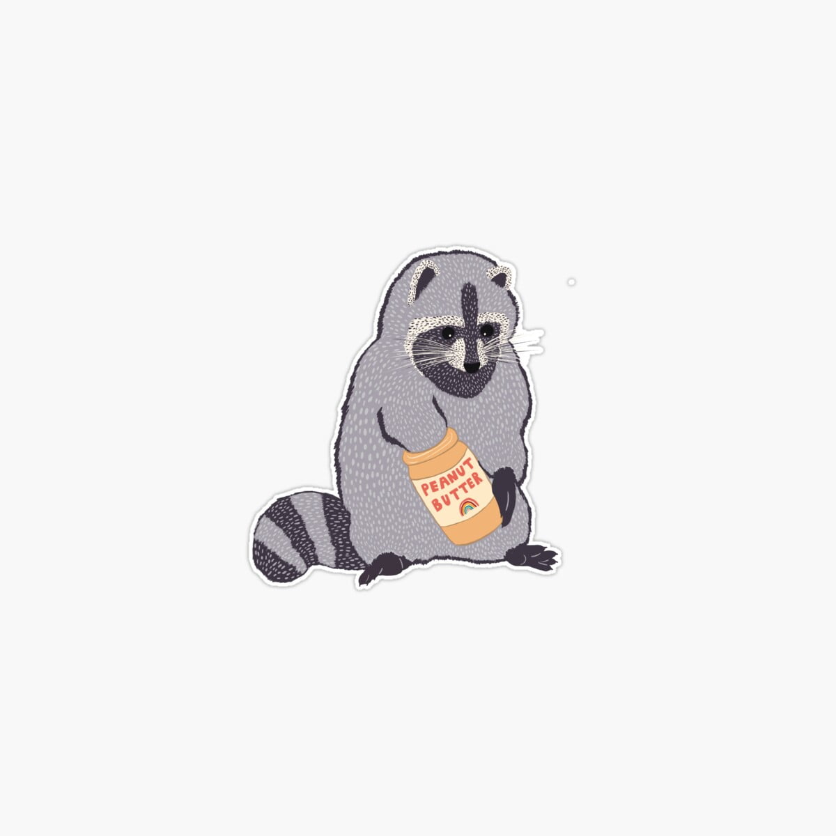 Onim Tony the Trash Panda Sticker - Walmart.com