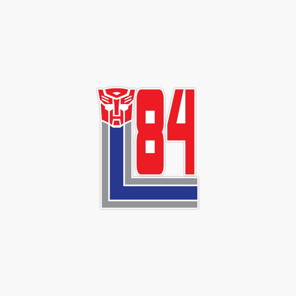 Onim Transformers Autobots 84 Sticker - Walmart.com