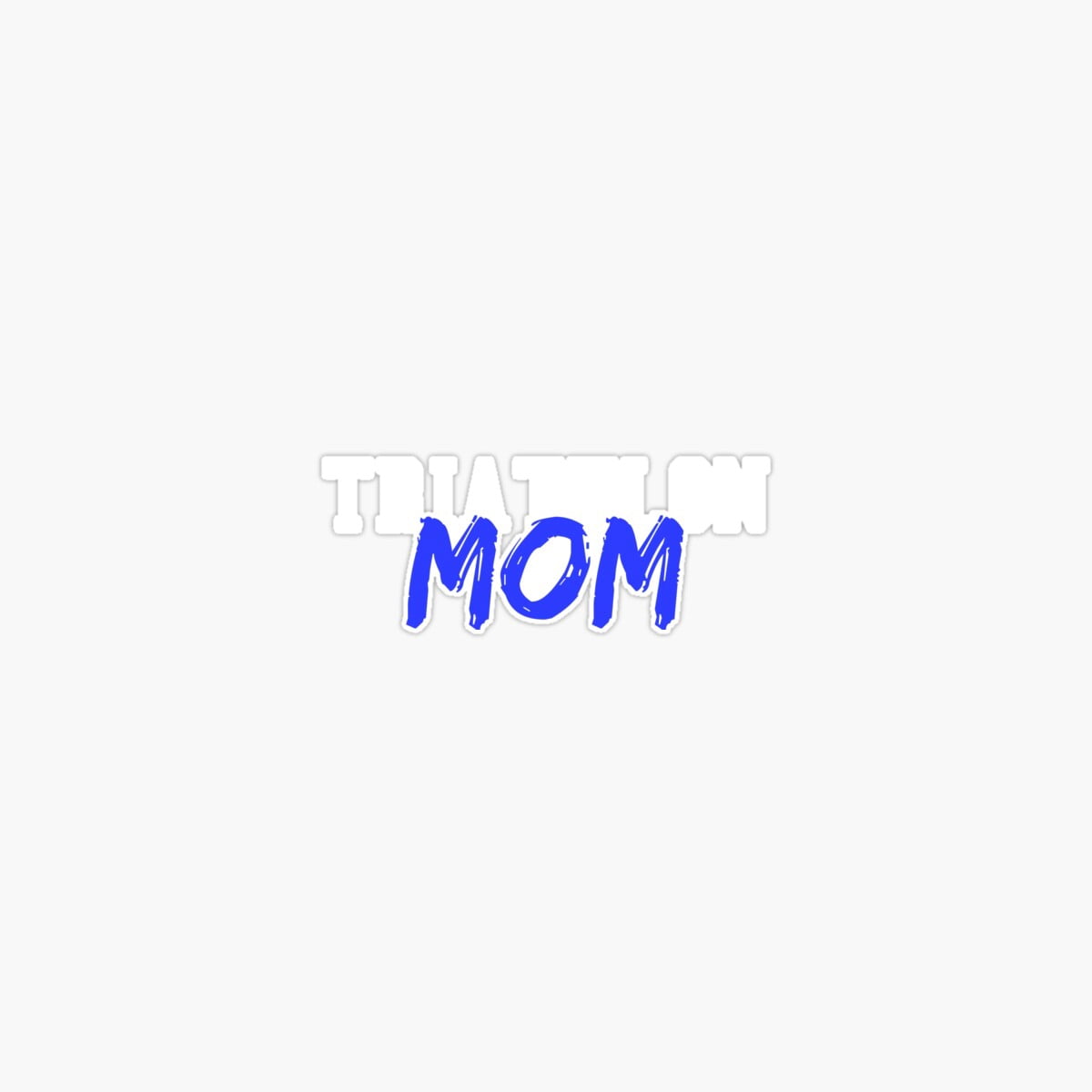 Onim Triathlon Mom Summer Winter Sports Tshirt Sticker, Phone Decal ...