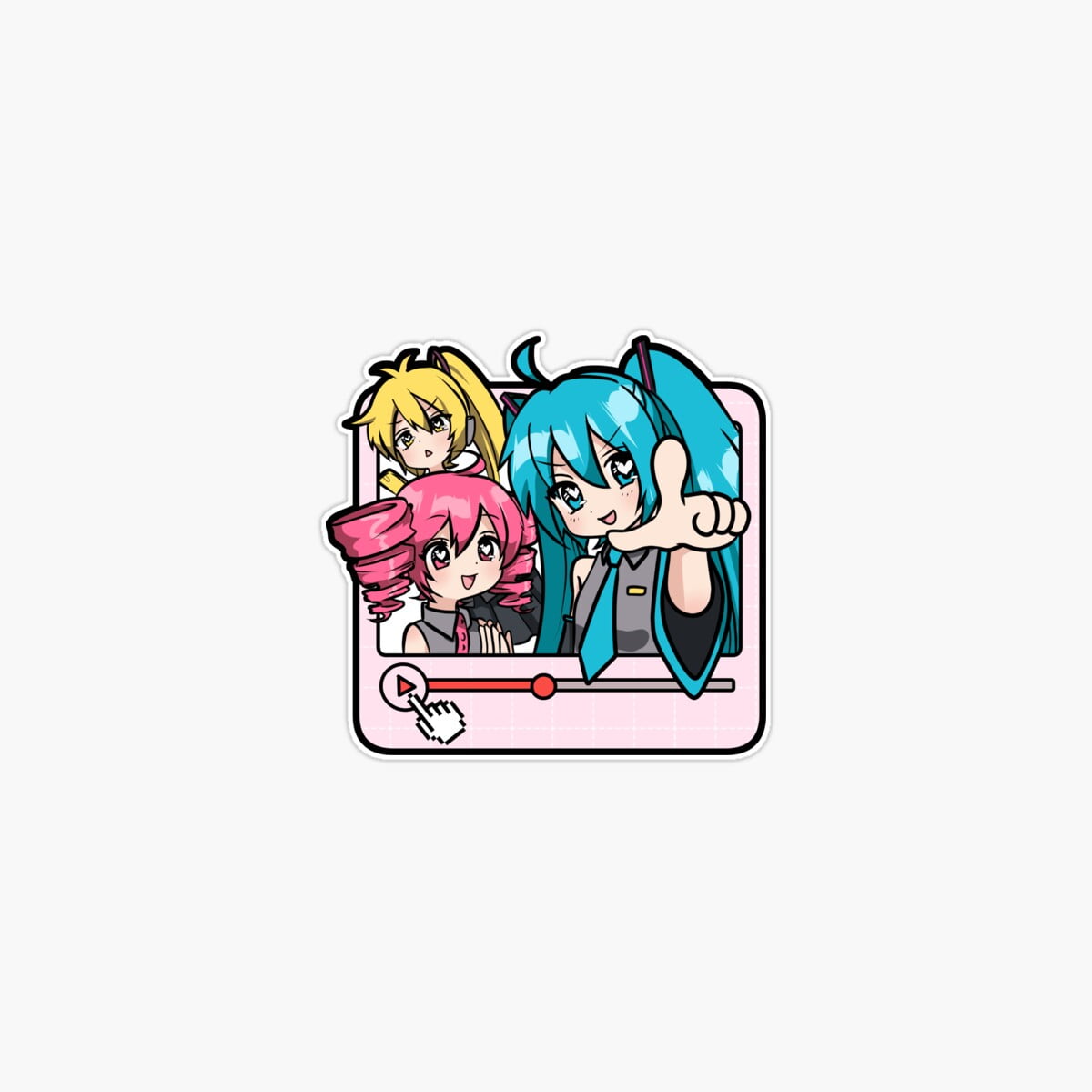 Onim Triple Baka Kasane Teto Akita Neru Hatsune Miku Vocaloid Playlist ...