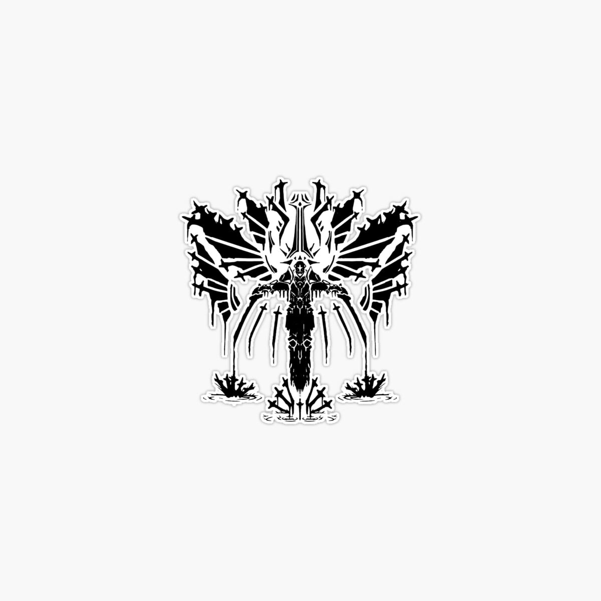 Onim Ultrakill- Gabriel Sticker, Phone Decal Water Bottle Stickers Car ...