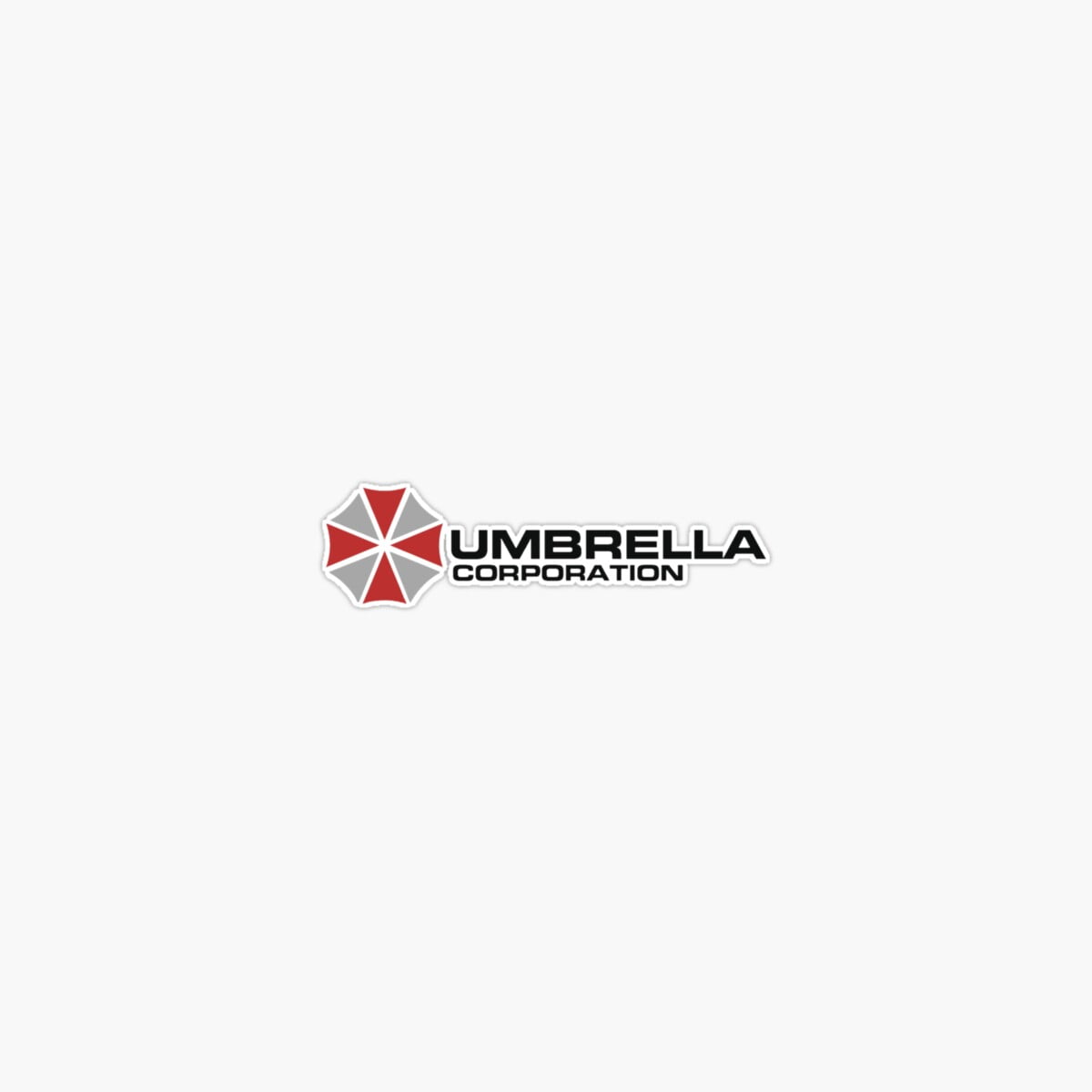Onim Umbrella Corporation, White, Resident Evil Sticker, Phone Decal ...