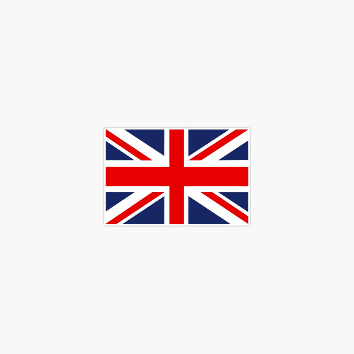 Onim Union Jack Flag Of The United Kingdom Sticker, Phone Decal Water ...