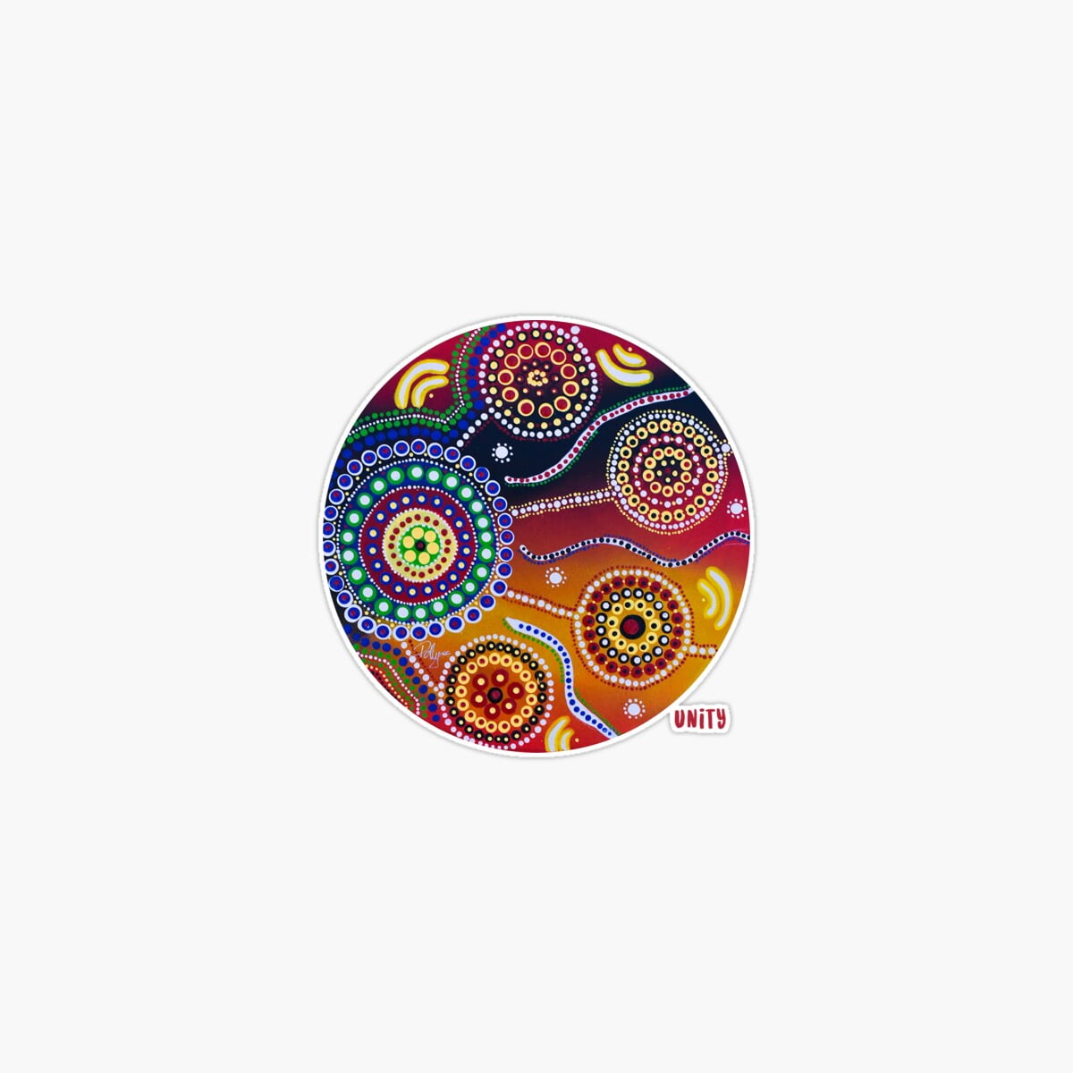 Onim Unity Sticker, Phone Decal Water Bottle Stickers Car Decals, Funny ...