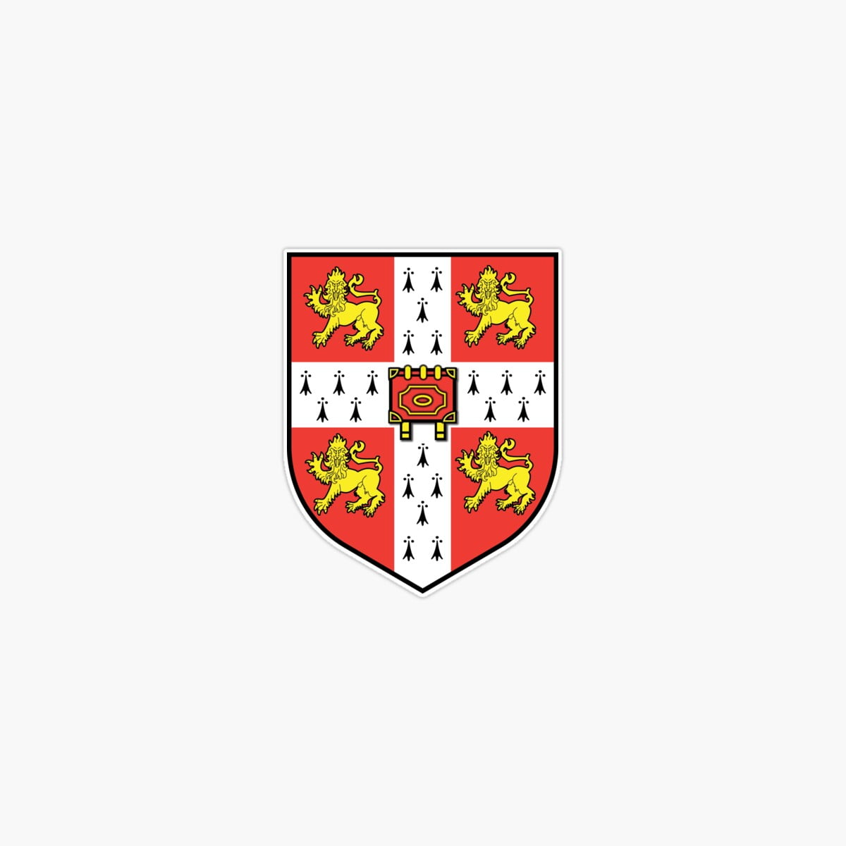 Onim University Of Cambridge Sticker, Phone Decal Water Bottle Stickers ...