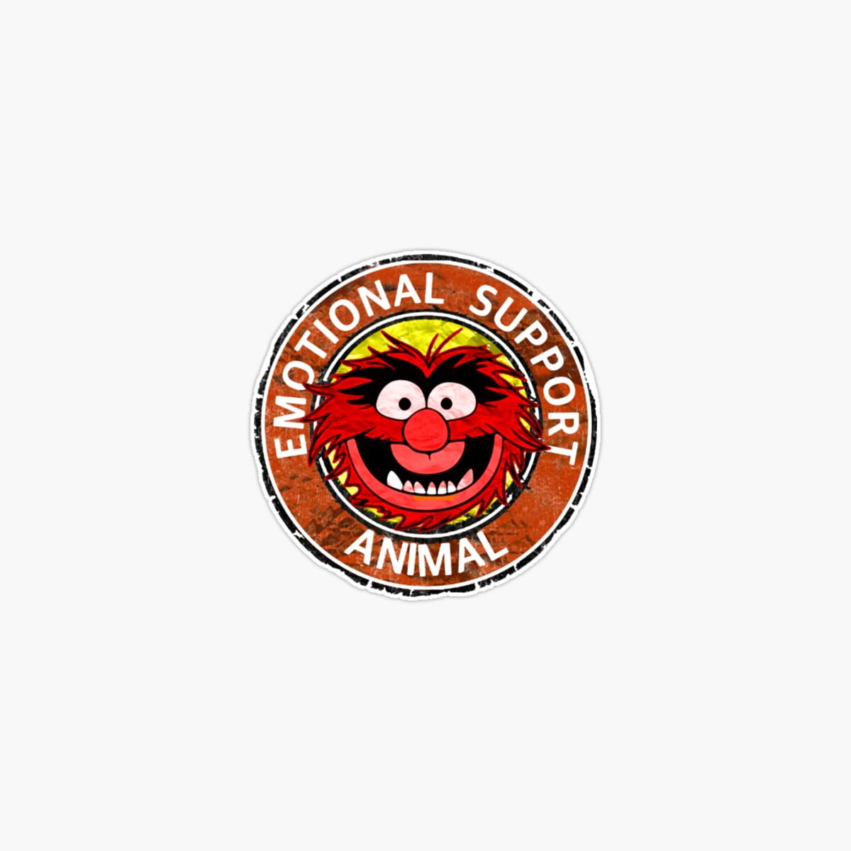 Onim Vintage Muppets Animal Sticker - Walmart.com