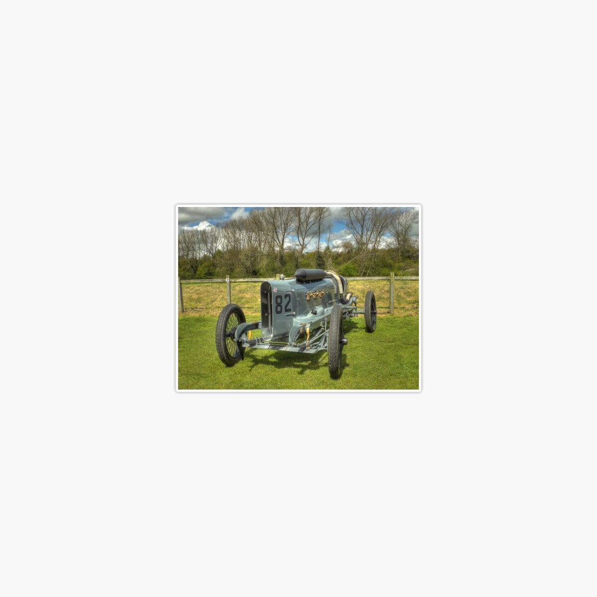Onim Vintage Racing Car - The 1918 Mitchell Sticker, Phone Decal Water ...