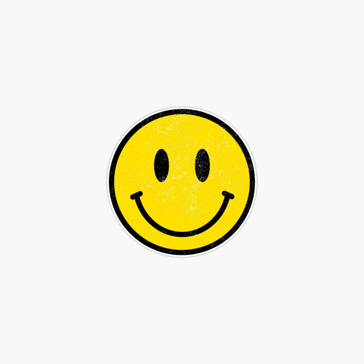 Onim Vintage Retro Happy Smiley Face 80S 90S Aesthetic Sticker, Phone ...