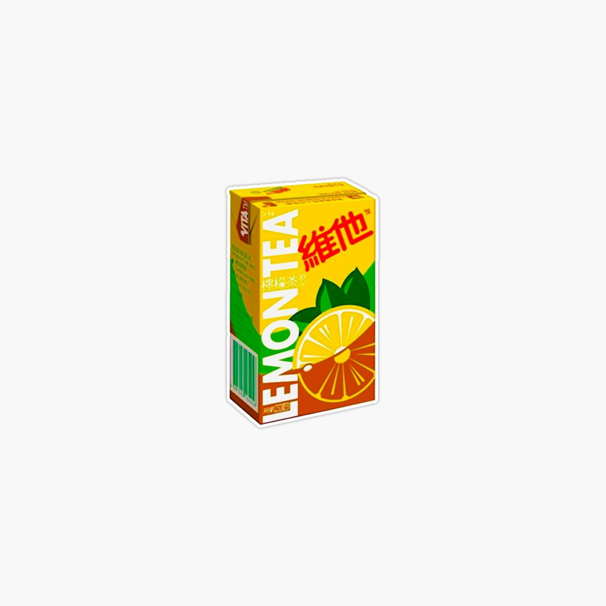 Onim Vita Lemon Tea Sticker, Phone Decal Water Bottle Stickers Car ...