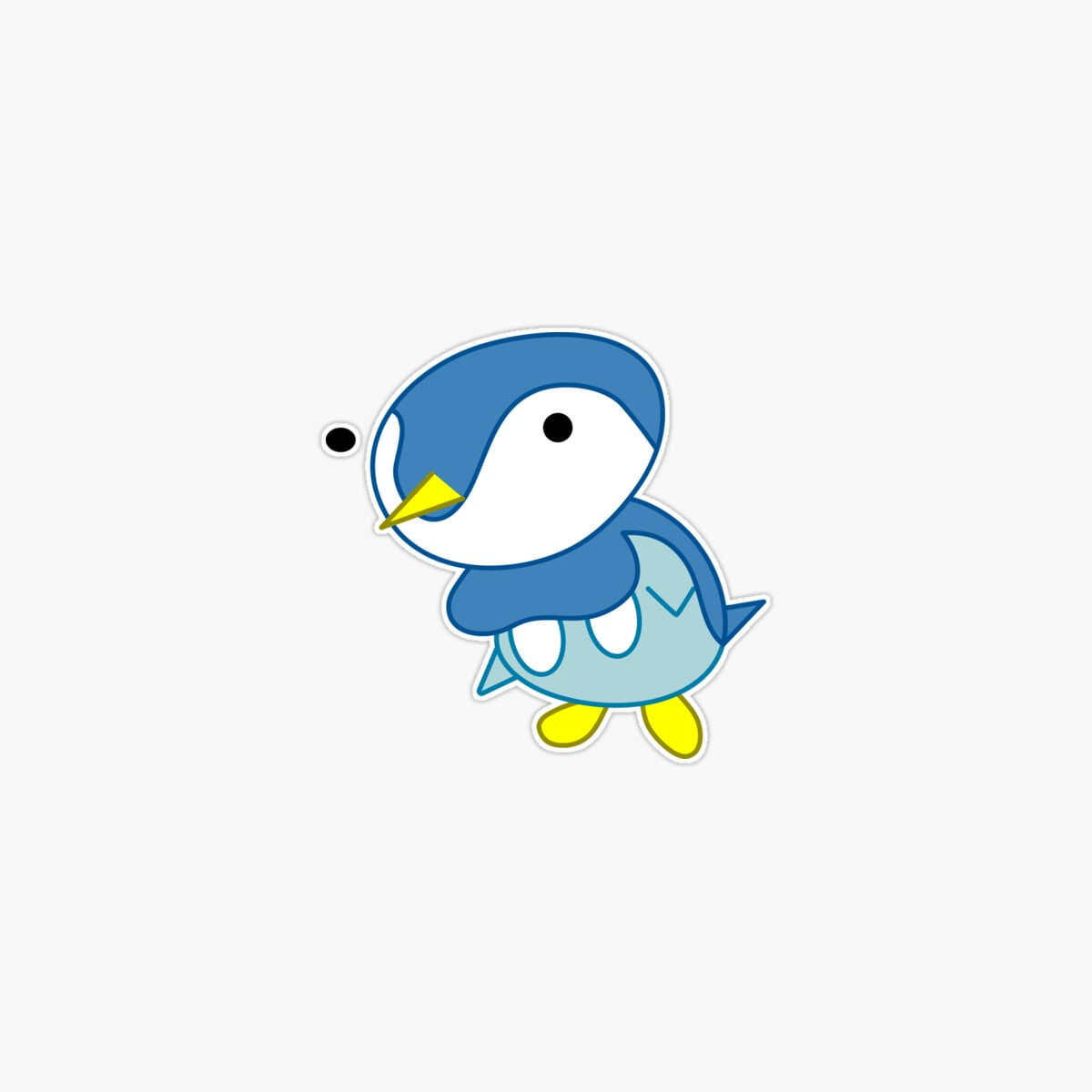 Onim Water penguin Sticker - Walmart.com