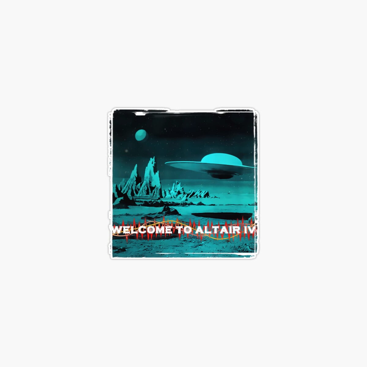 Onim Welcome To Altair IV Sticker - Walmart.com