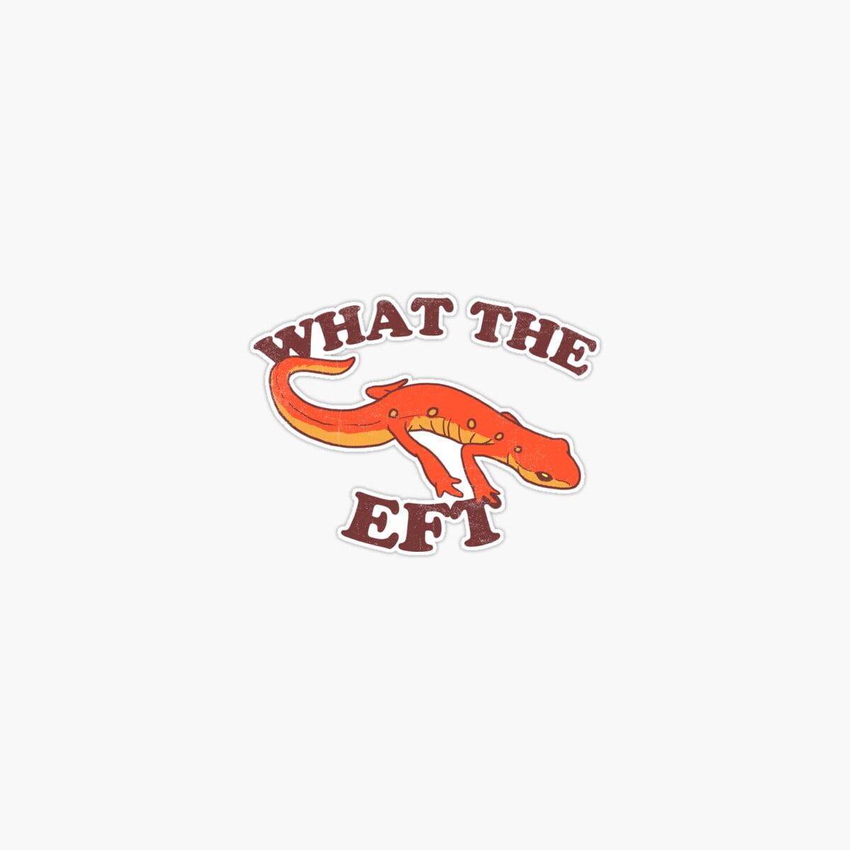 Onim What The Eft Sticker, Phone Decal Water Bottle Stickers Car Decals ...