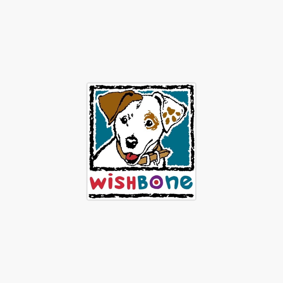 Onim Wishbone Logo Sticker, Phone Decal Water Bottle Stickers Car Decals, Funny Birthday Gift ...