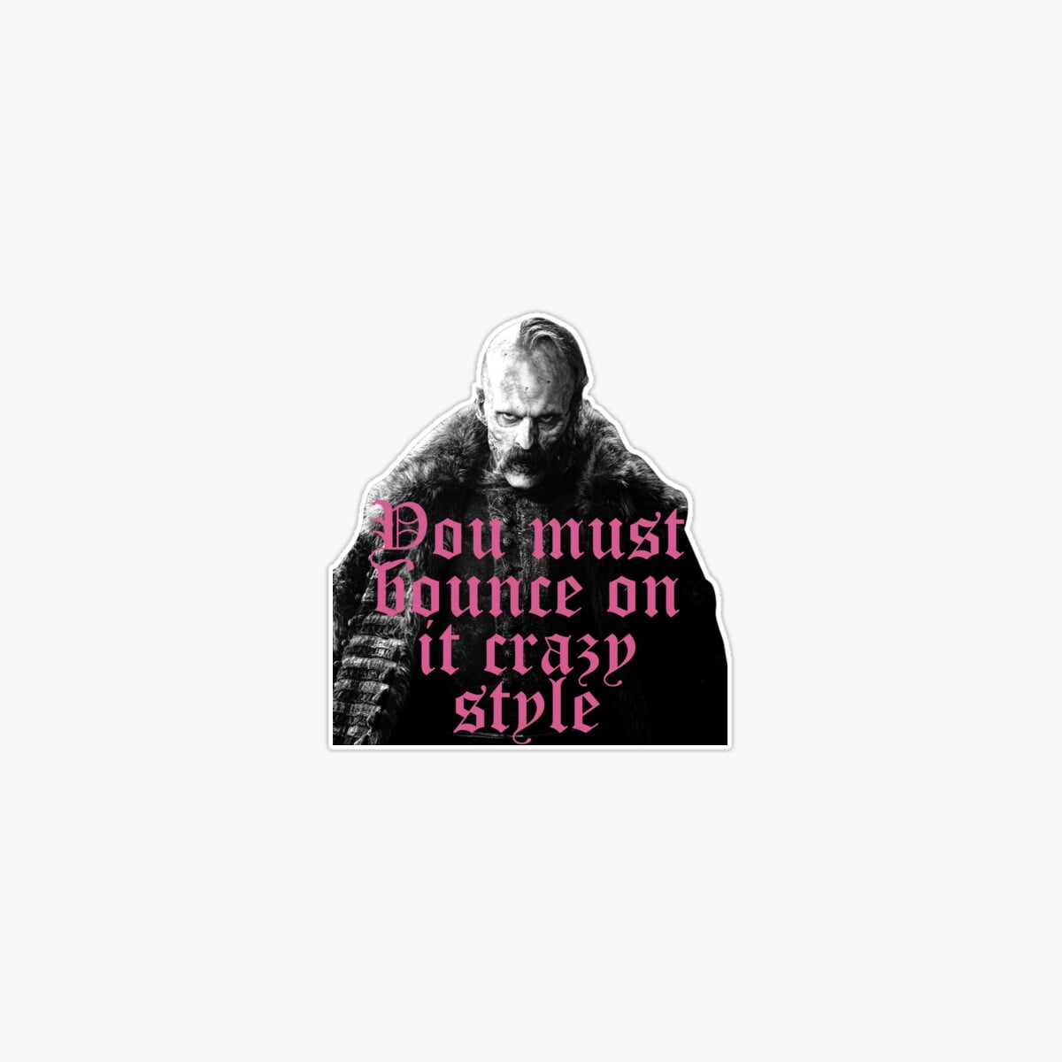 Onim You Must Bounce On It Sticker, Phone Decal Water Bottle Stickers ...