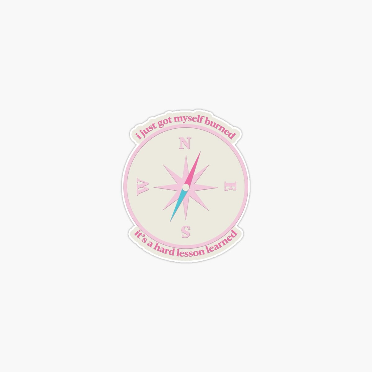 Onim Young Culture Compass Sticker - Walmart.com