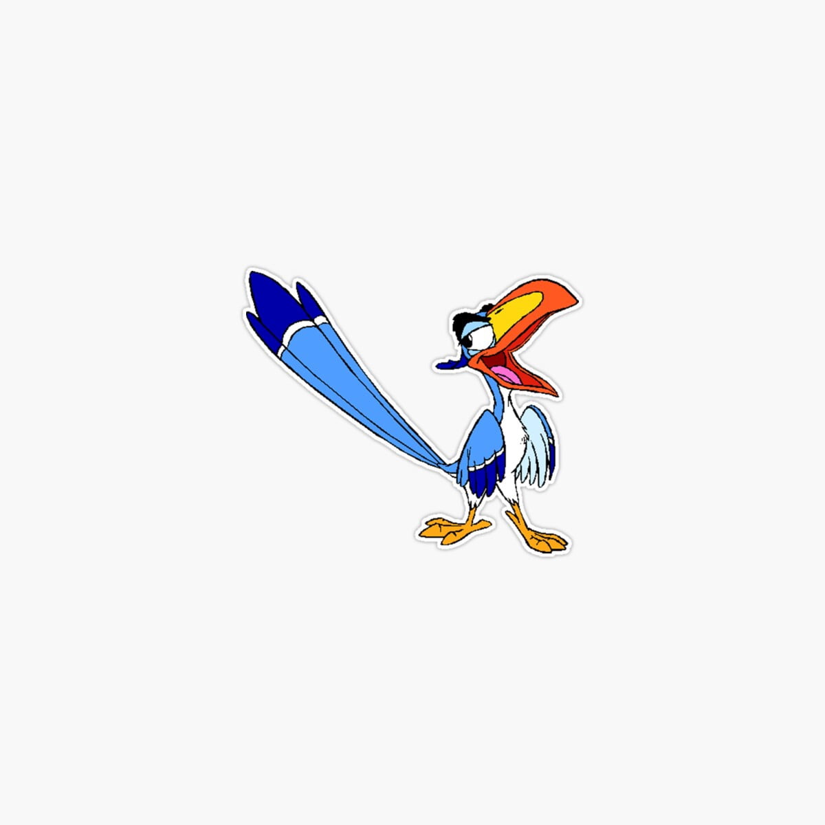Onim Zazu From Lion King Sticker, Phone Decal Water Bottle Stickers Car ...