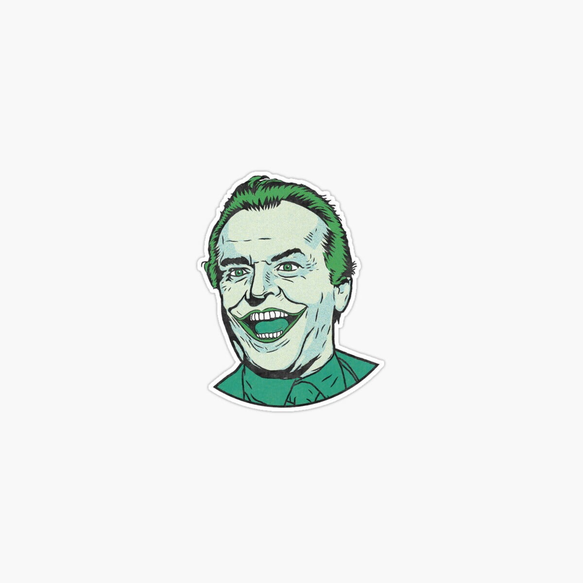 Onim Nicholson Evil Laugh Sticker, Phone Decal Water Bottle Stickers ...