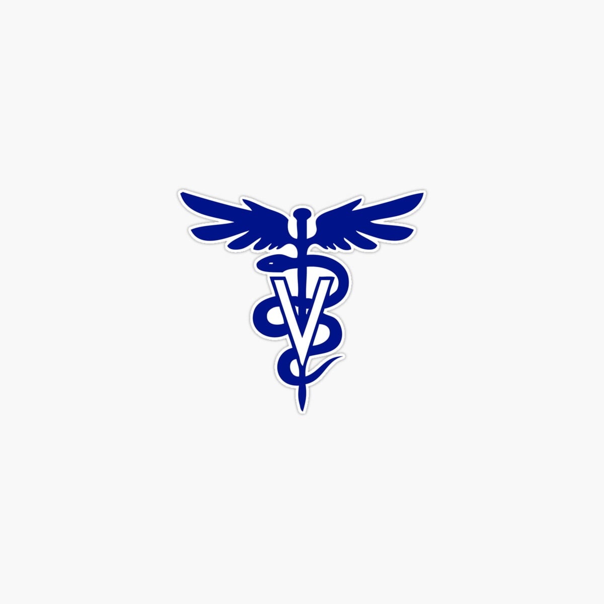 Onim veterinary logo 1 Sticker - Walmart.com