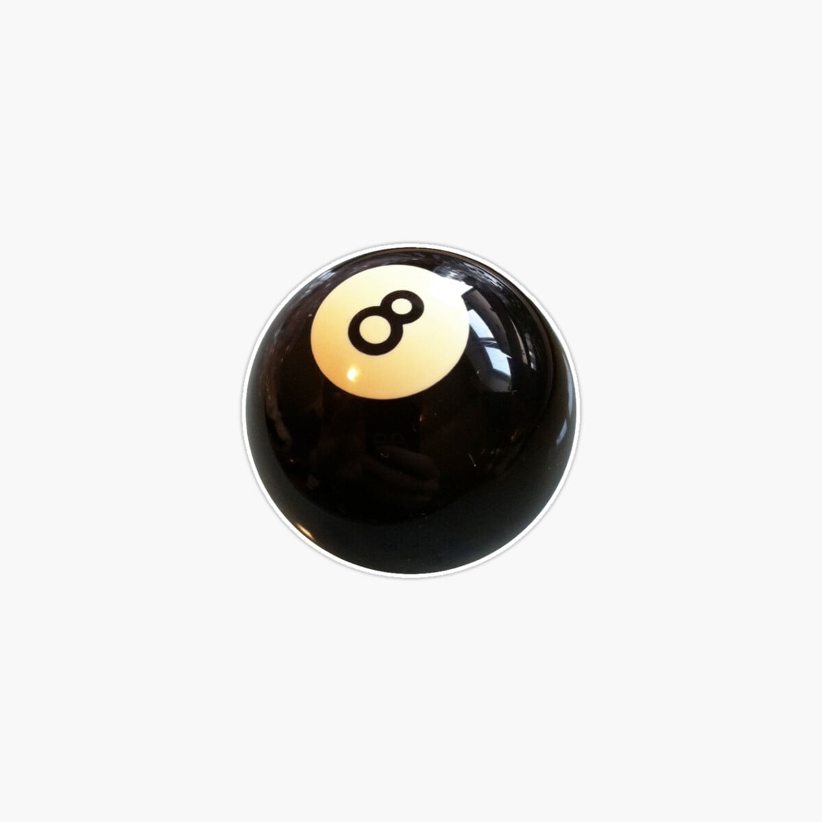 Onim8 Ball Sticker Sticker, Phone Decal Water Bottle Stickers Car ...