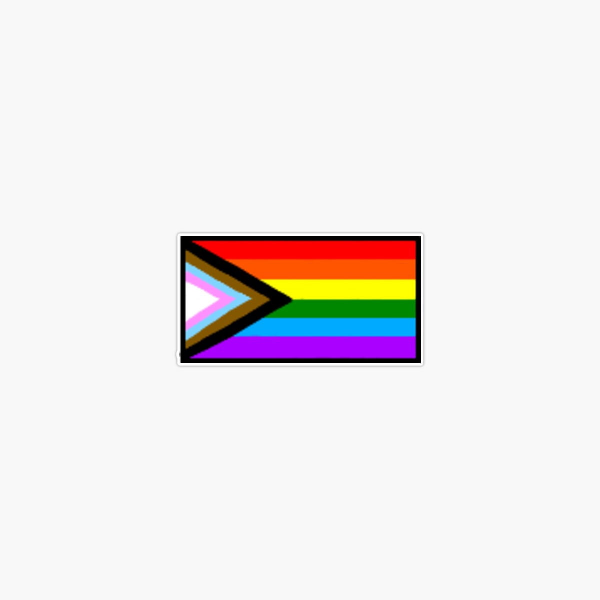 OnimMini Progress Pride Flag Sticker, Phone Decal Water Bottle Stickers ...