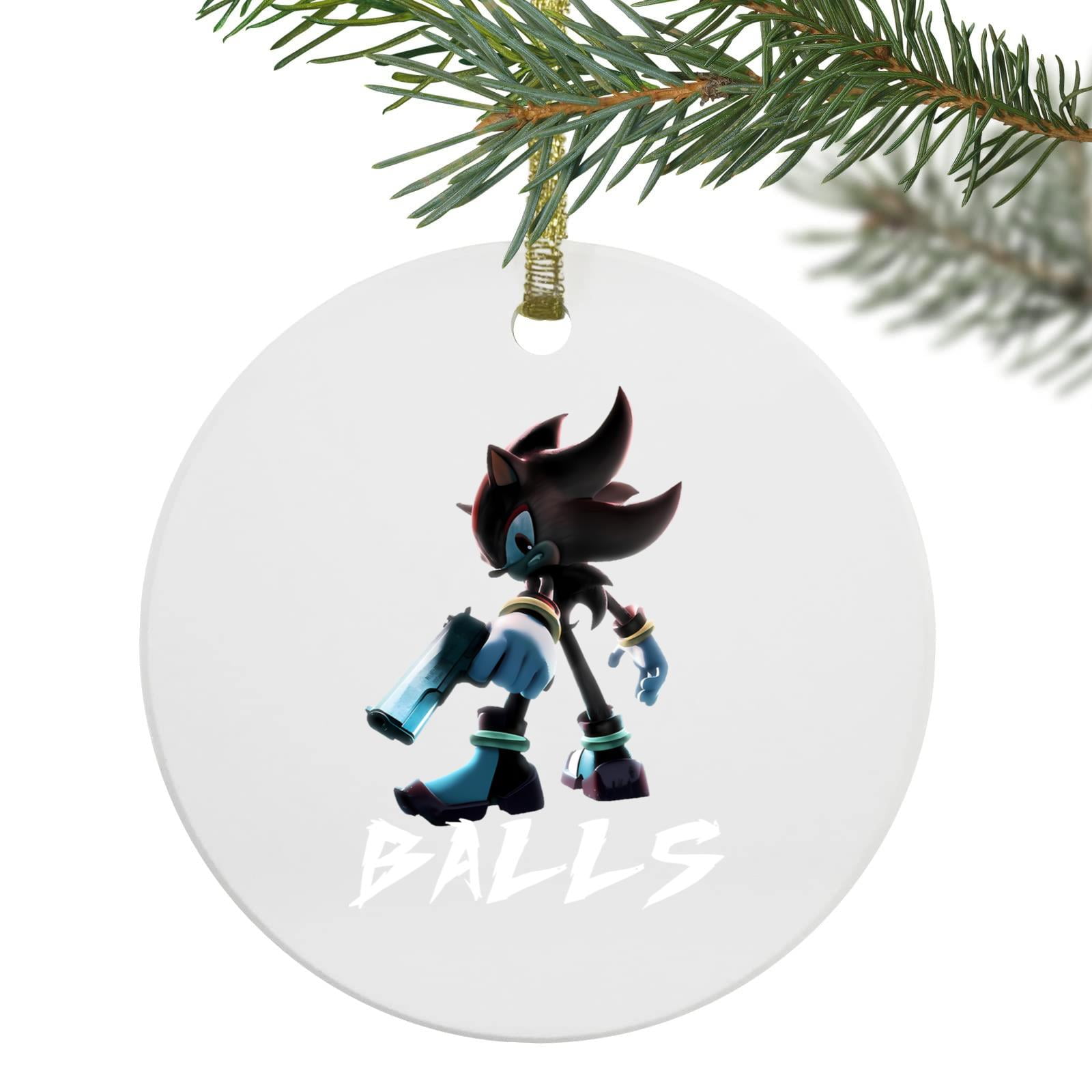 Onimhouse Ornament Balls Shadow The Hedgehog Sonic Funny Meme ...