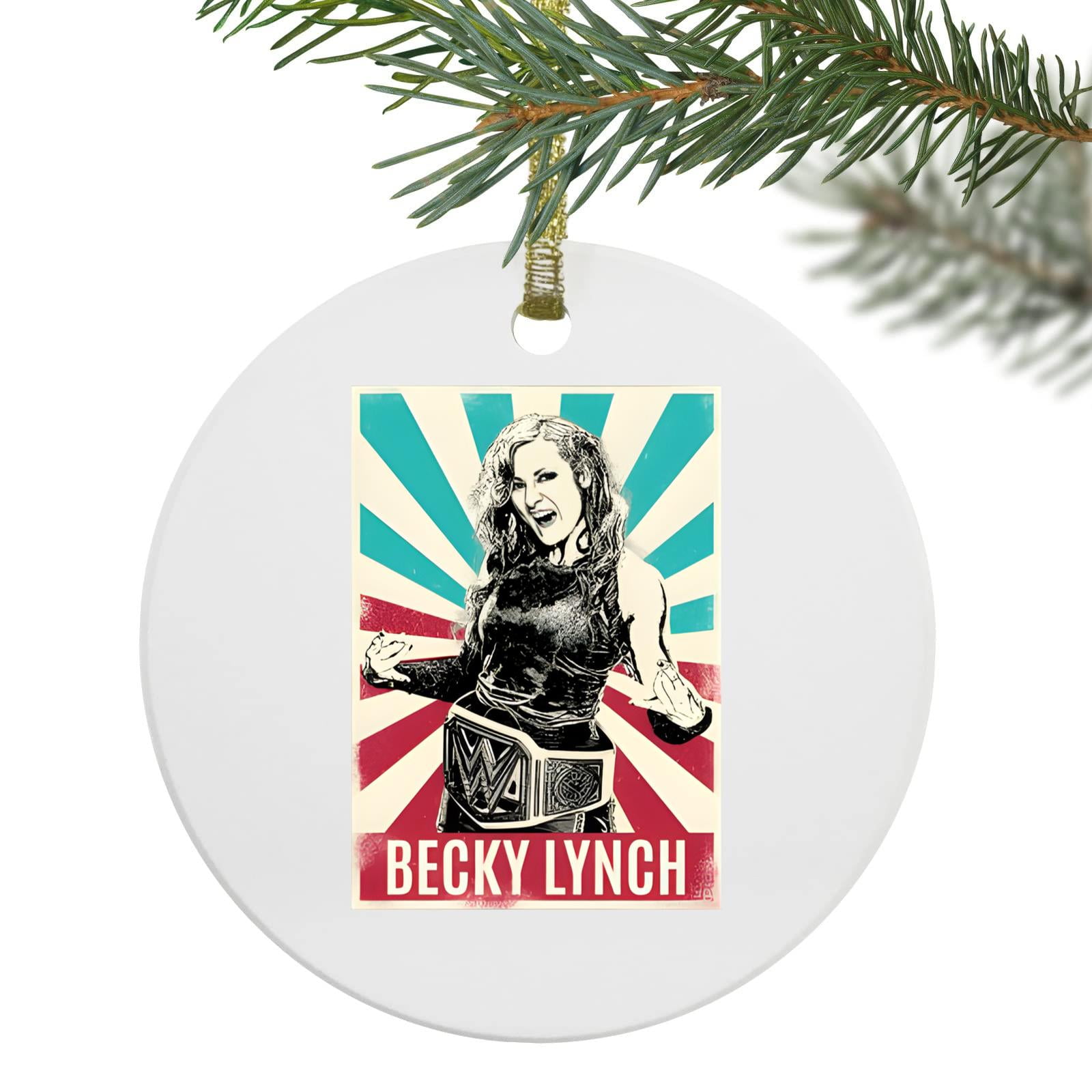 Onimhouse Ornament Becky Lynch Retro Wwe Wrestler , Ornament Christmas ...
