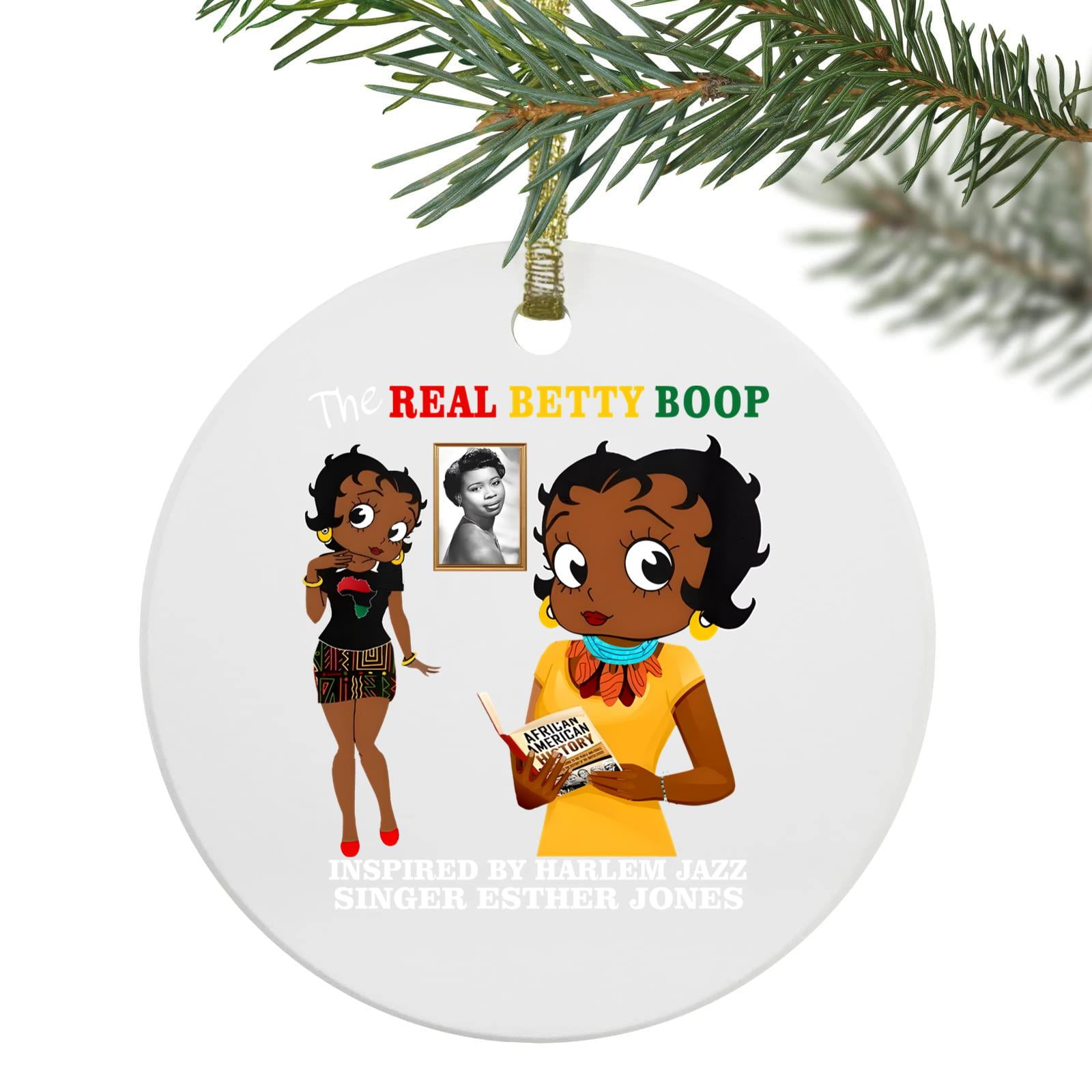 Onimhouse Ornament Betty Boop 2024. The Real Esther Jones. Black Betty ...