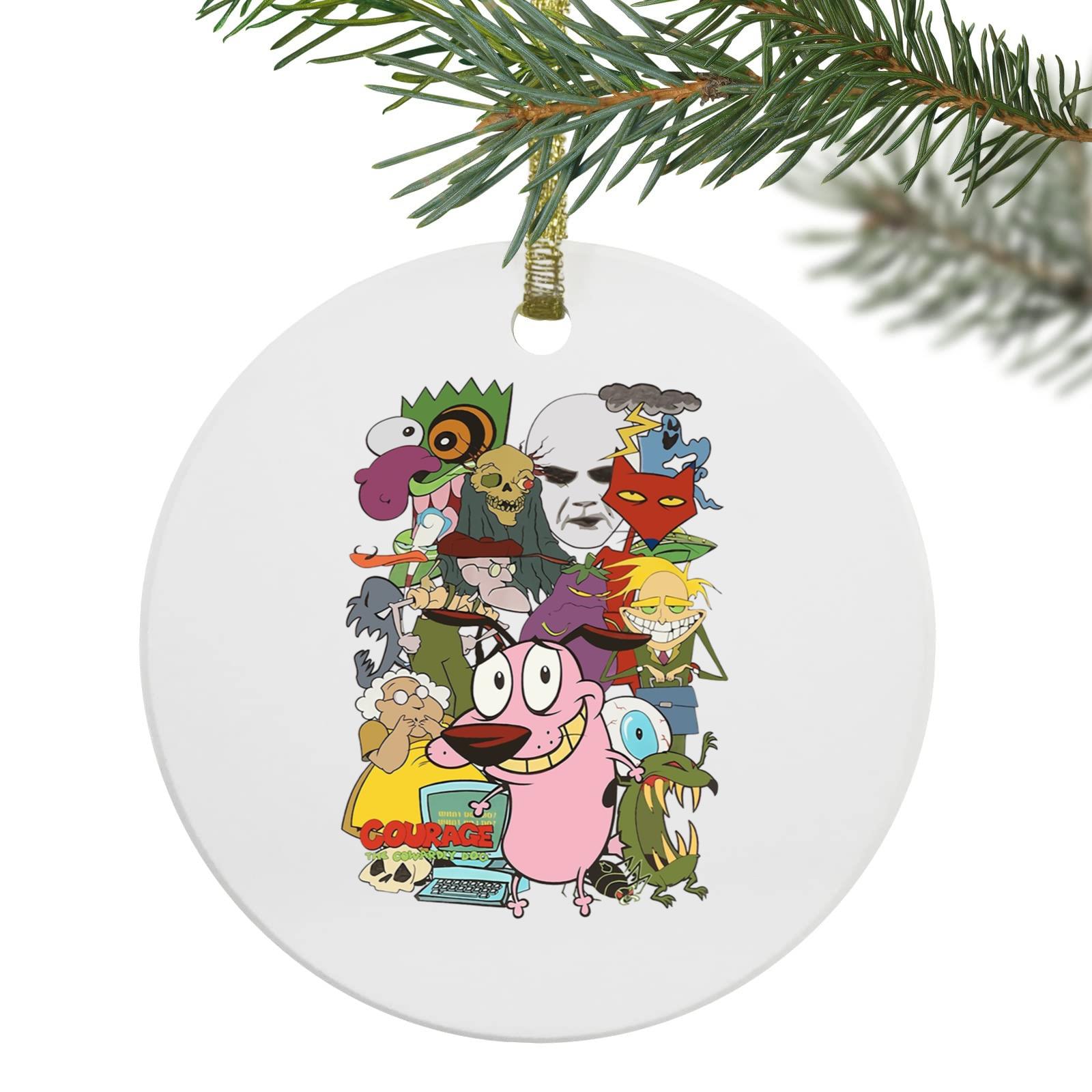 Onimhouse Ornament Courage The Cowardly Dog Characters Courage The ...