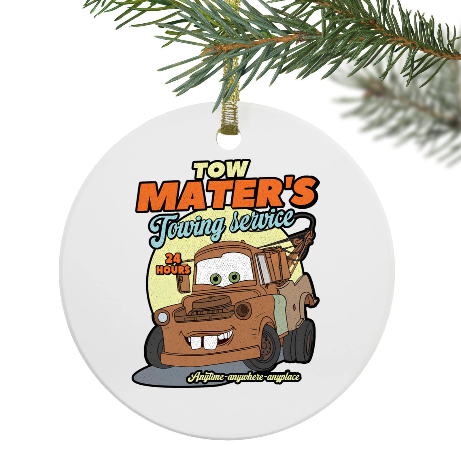 Onimhouse Ornament Retro Tow Mater'S Towing Service Vintage Disney Cars ...