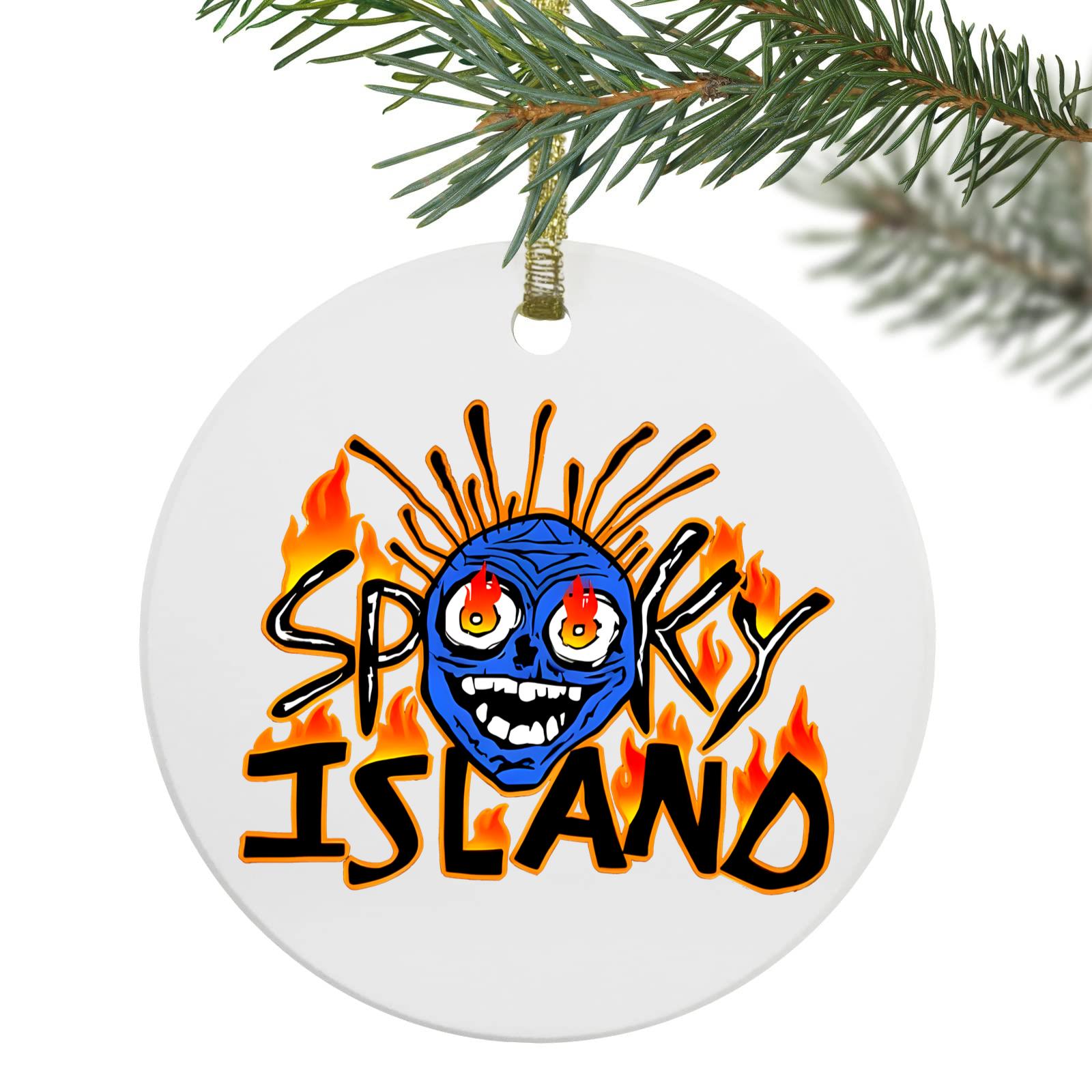 Onimhouse Ornament Spooky Island Scooby Doo Ing Vintage Fan Gift ...