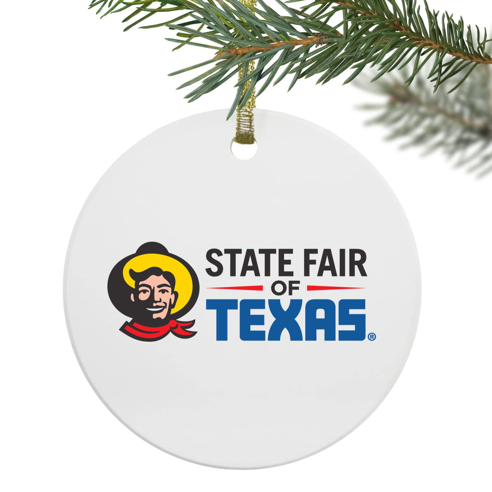 Onimhouse Ornament Texas State Fair Shortsleeve Basic 64000, Ornament Christmas Gift, 2D Flat ...