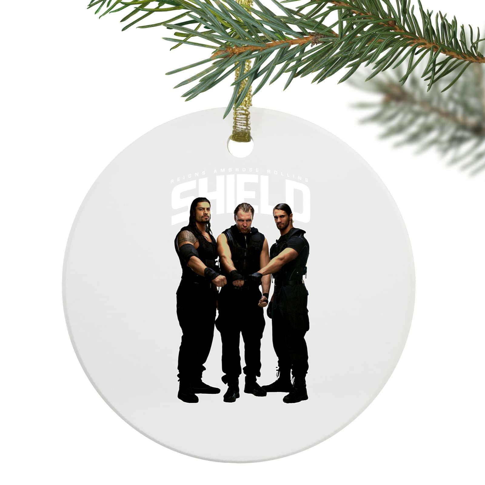 Onimhouse Ornament The Shield Roman Reigns Seth Rollins & Dean Ambrose ...