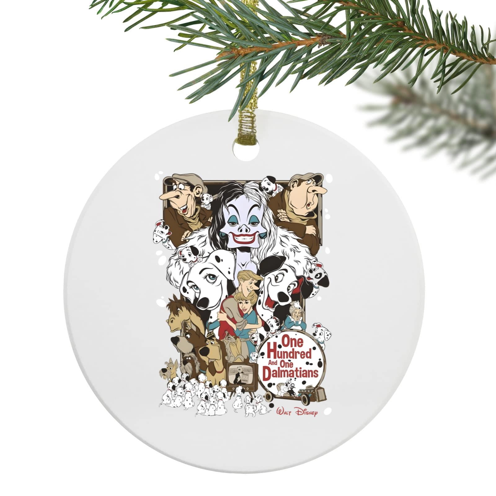 Onimhouse Ornament Vintage 101 Dalmatians Womens Dog Cruella De Vil ...