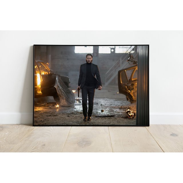 Onimhouse Poster John Wick Poster Keanu Reeves Film Print Art Home ...