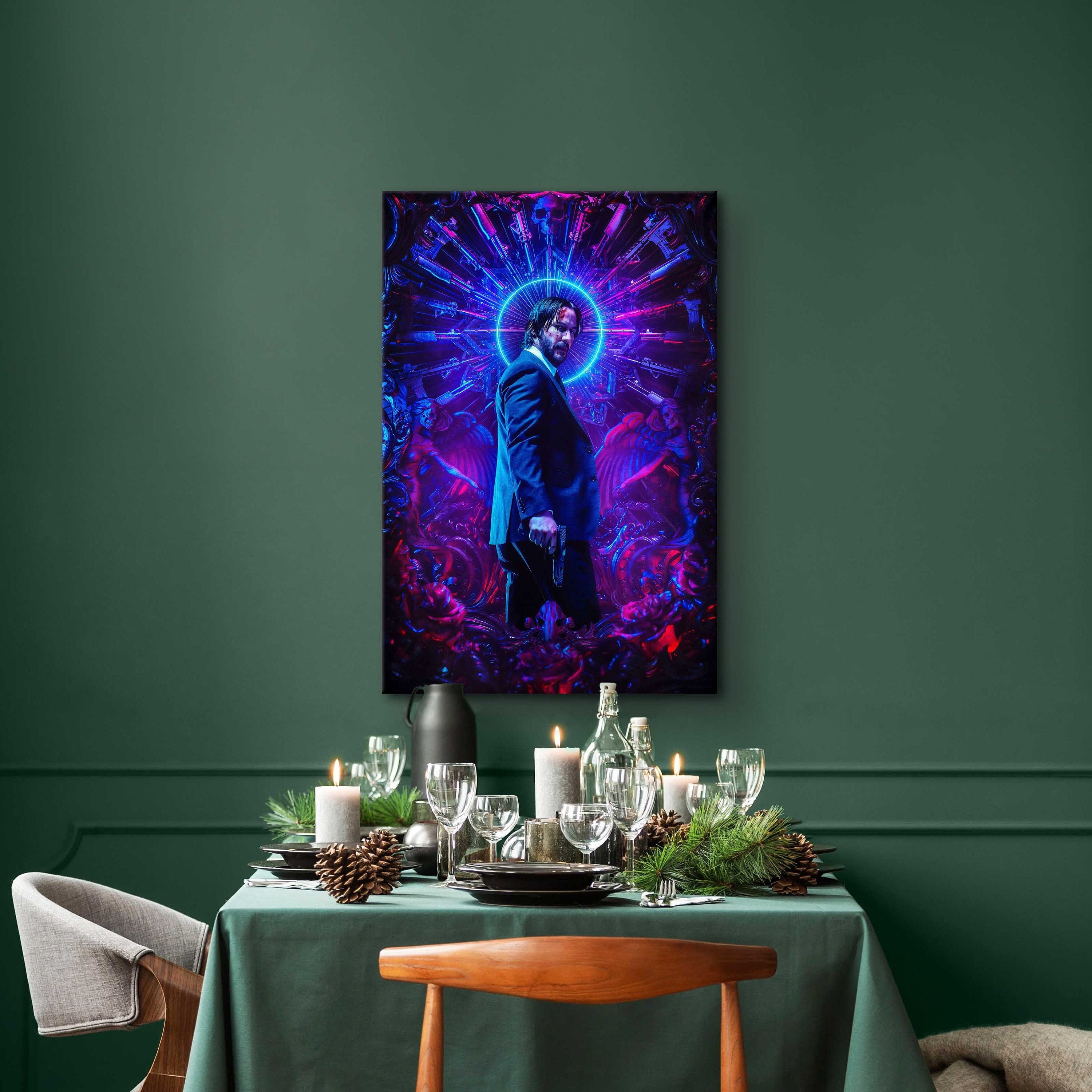 Onimhouse Poster John Wick Print, John Wick: Chapter 4 Poster, Movie ...