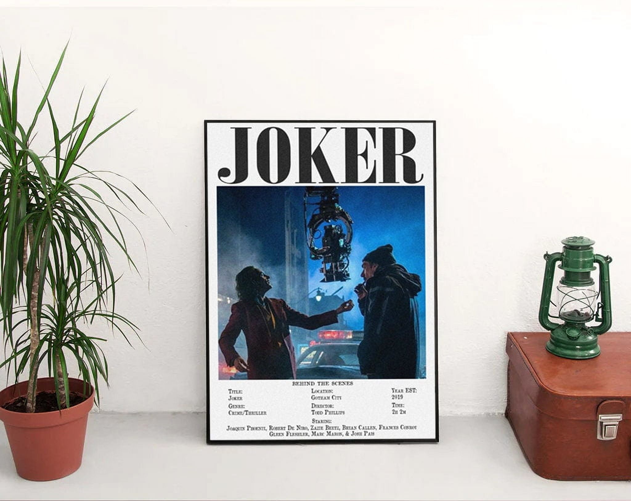 Onimhouse Poster Joker Behind The Scenes Poster | Minimalist Movie ...