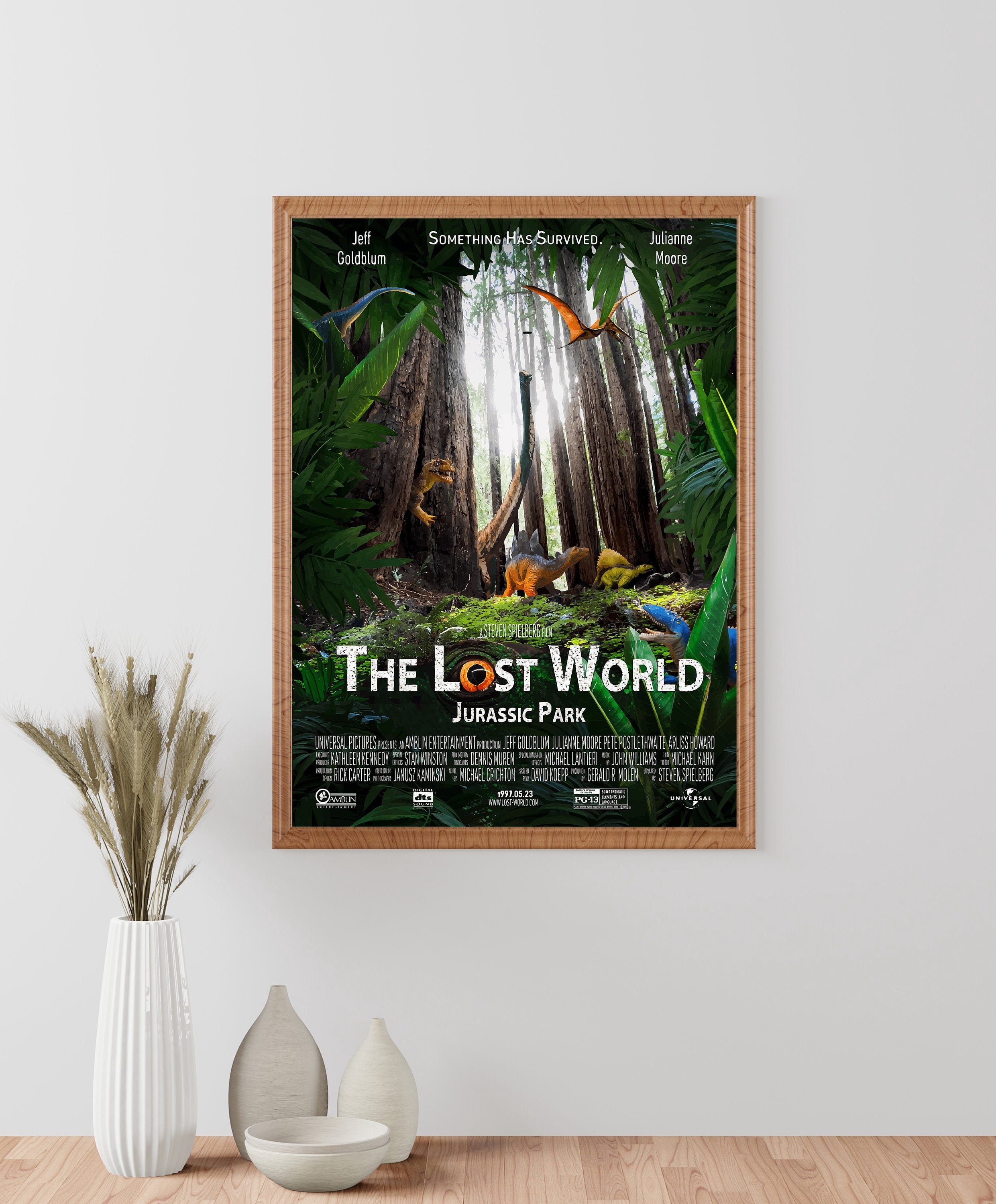 Onimhouse Poster Jurassic Park: The Lost World Minimalist Poster ...