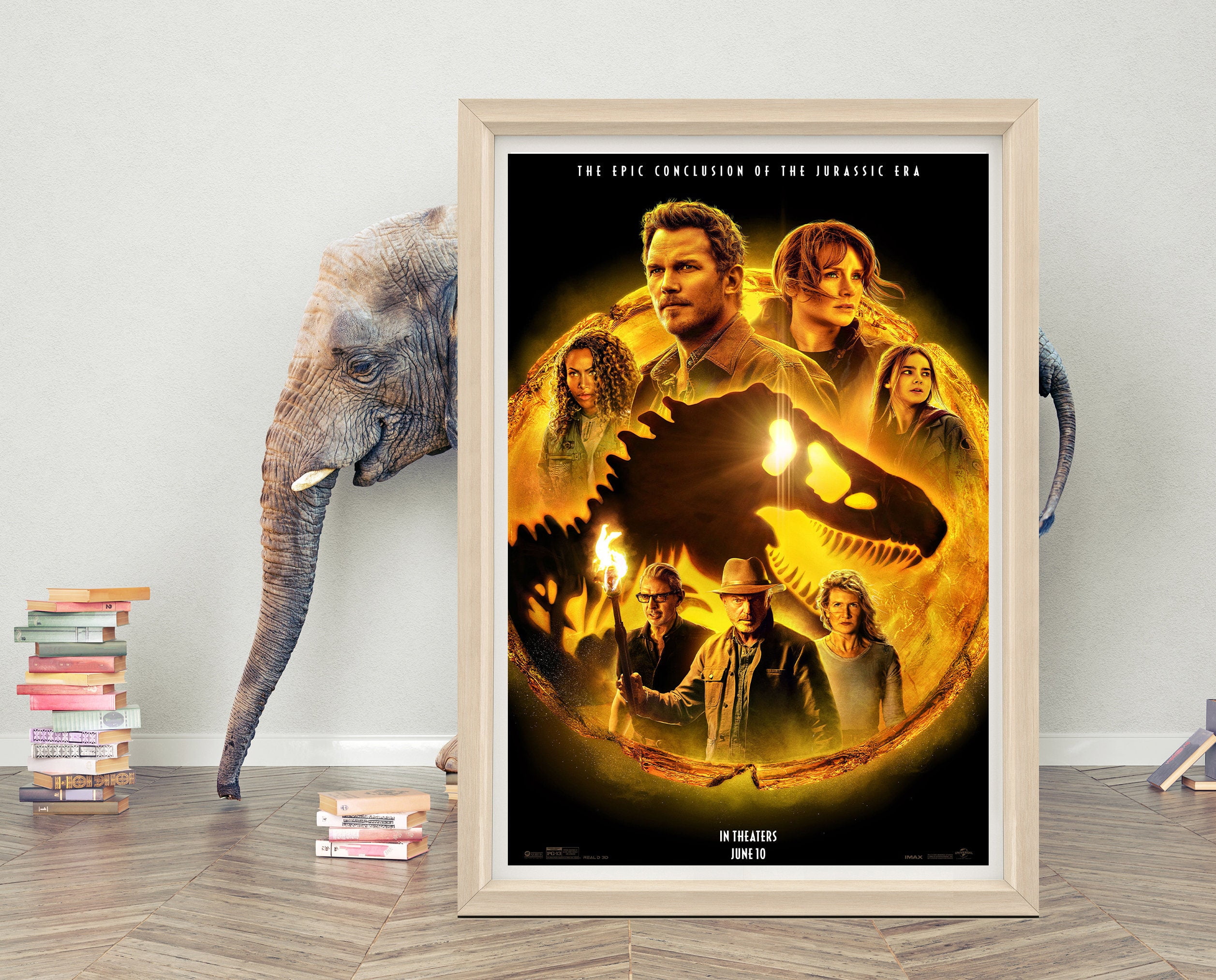 Onimhouse Poster Jurassic World Dominion Movie Poster| High Quality ...