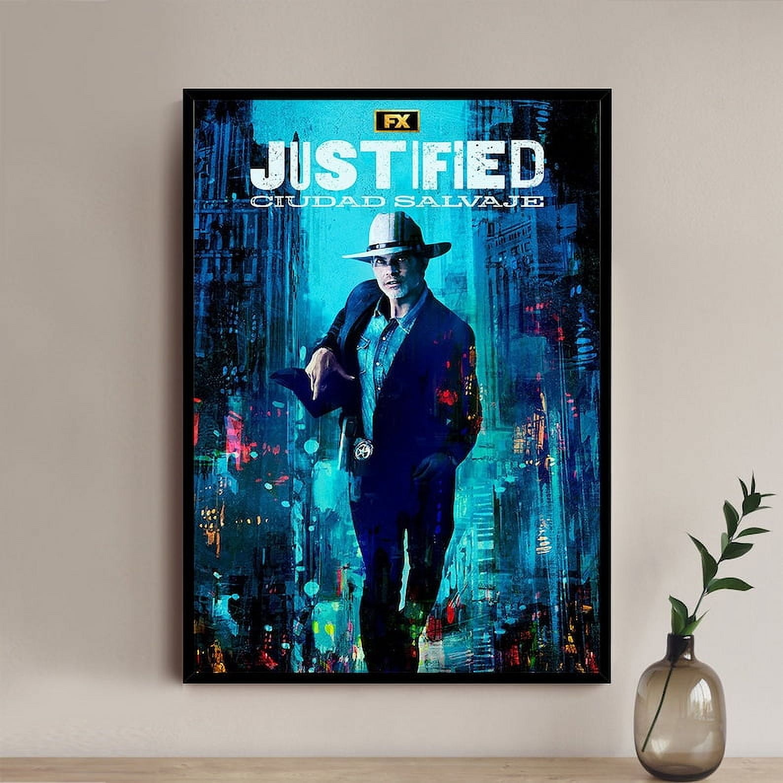 Onimhouse Poster Justified City Primeval (2023) Movie Poster - High ...