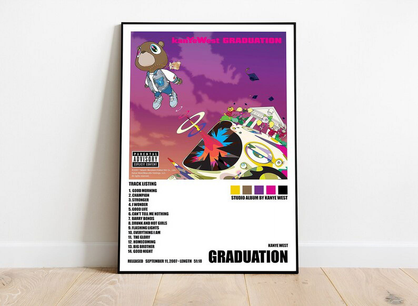 Onimhouse Poster Kanye West - Graduation Poster | Album Cover Poster ...