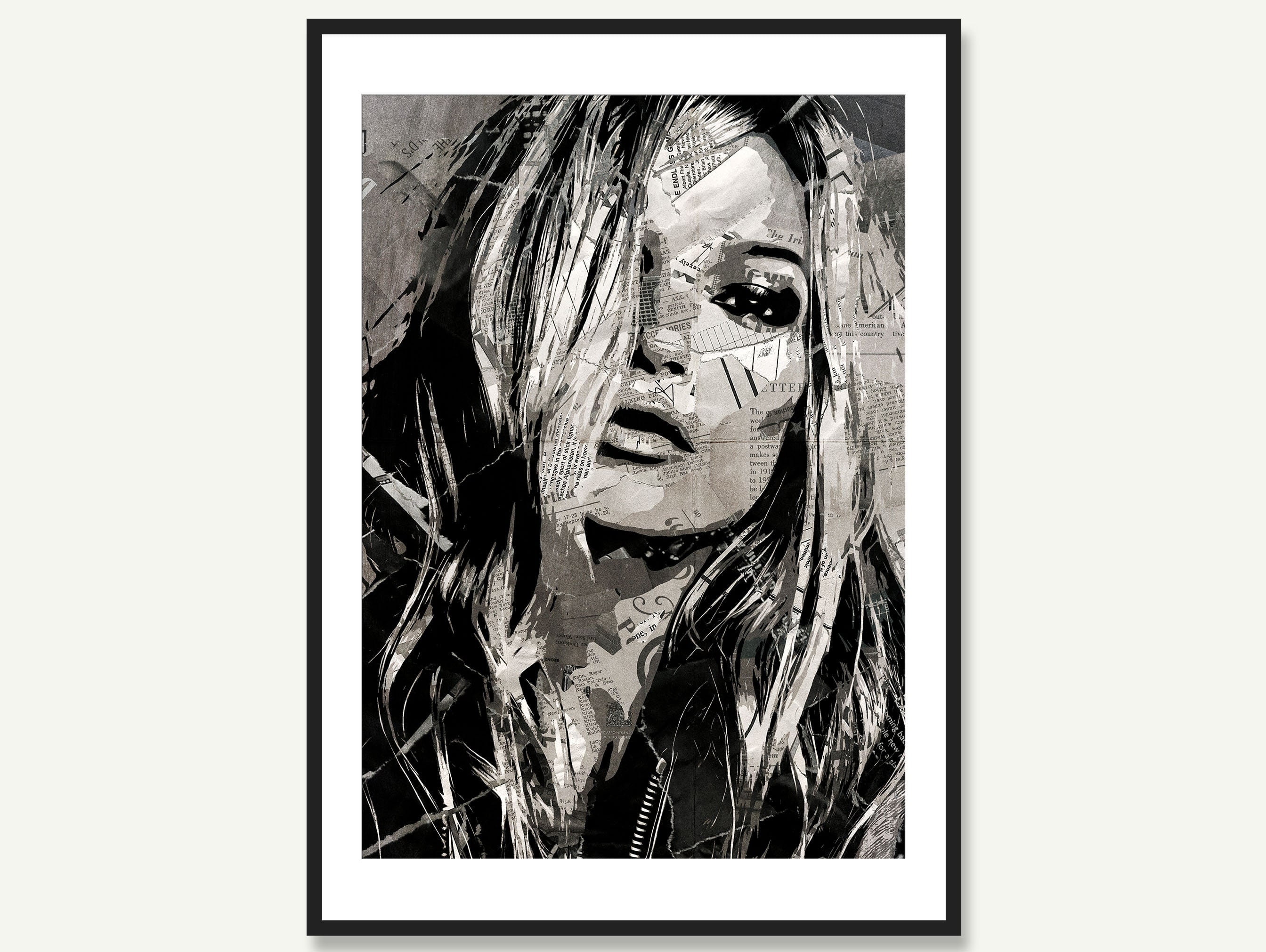 Onimhouse Poster Kate Moss Print Kate Moss Poster Kate Moss Gift ...