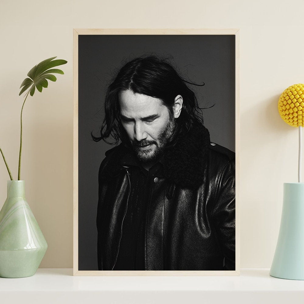 Onimhouse Poster Keanu Reeves Actor Poster, Hd Poster Print, Vintage ...