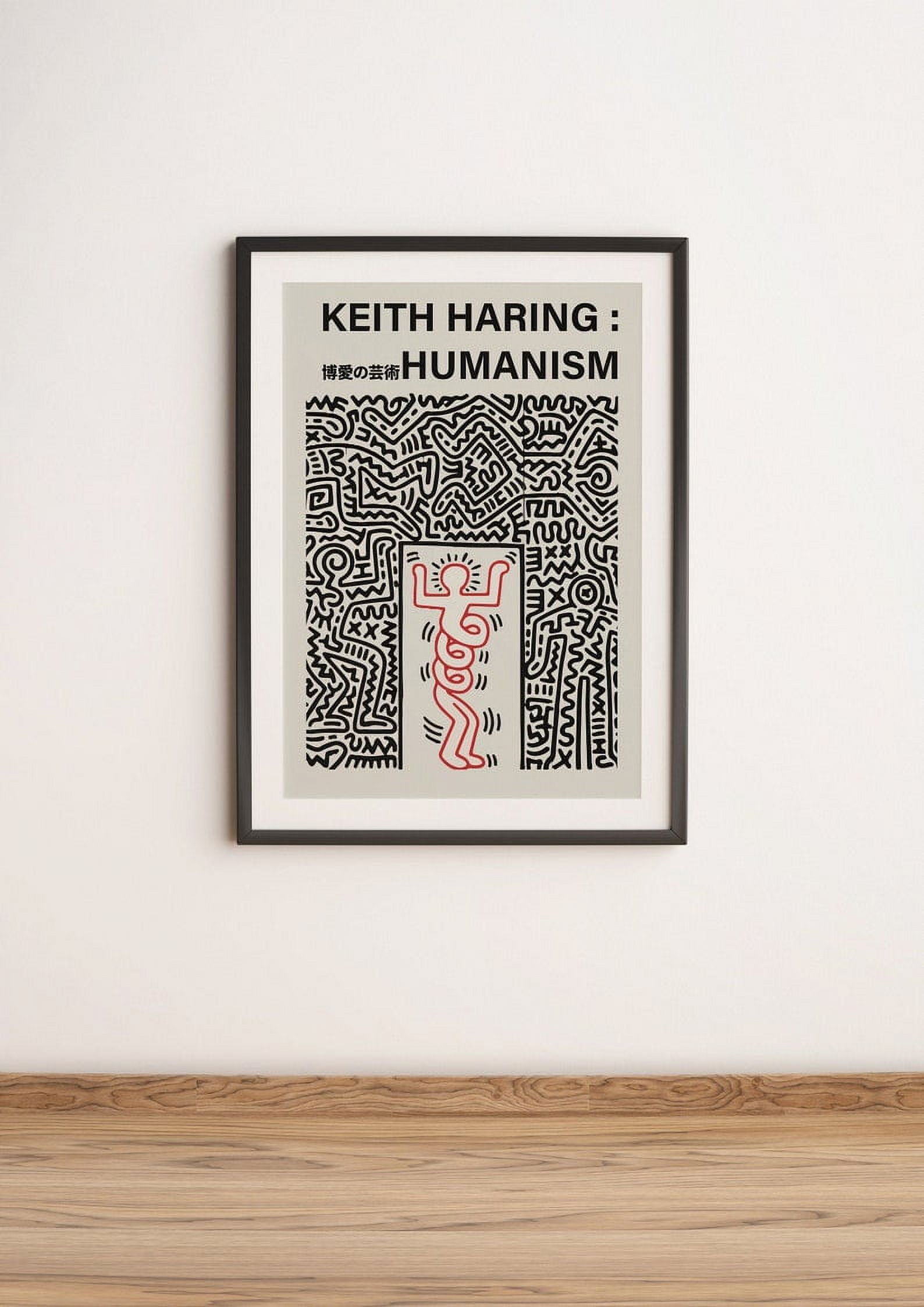 Onimhouse Poster Keith Haring Art Exhibition Poster, Keith Haring ...