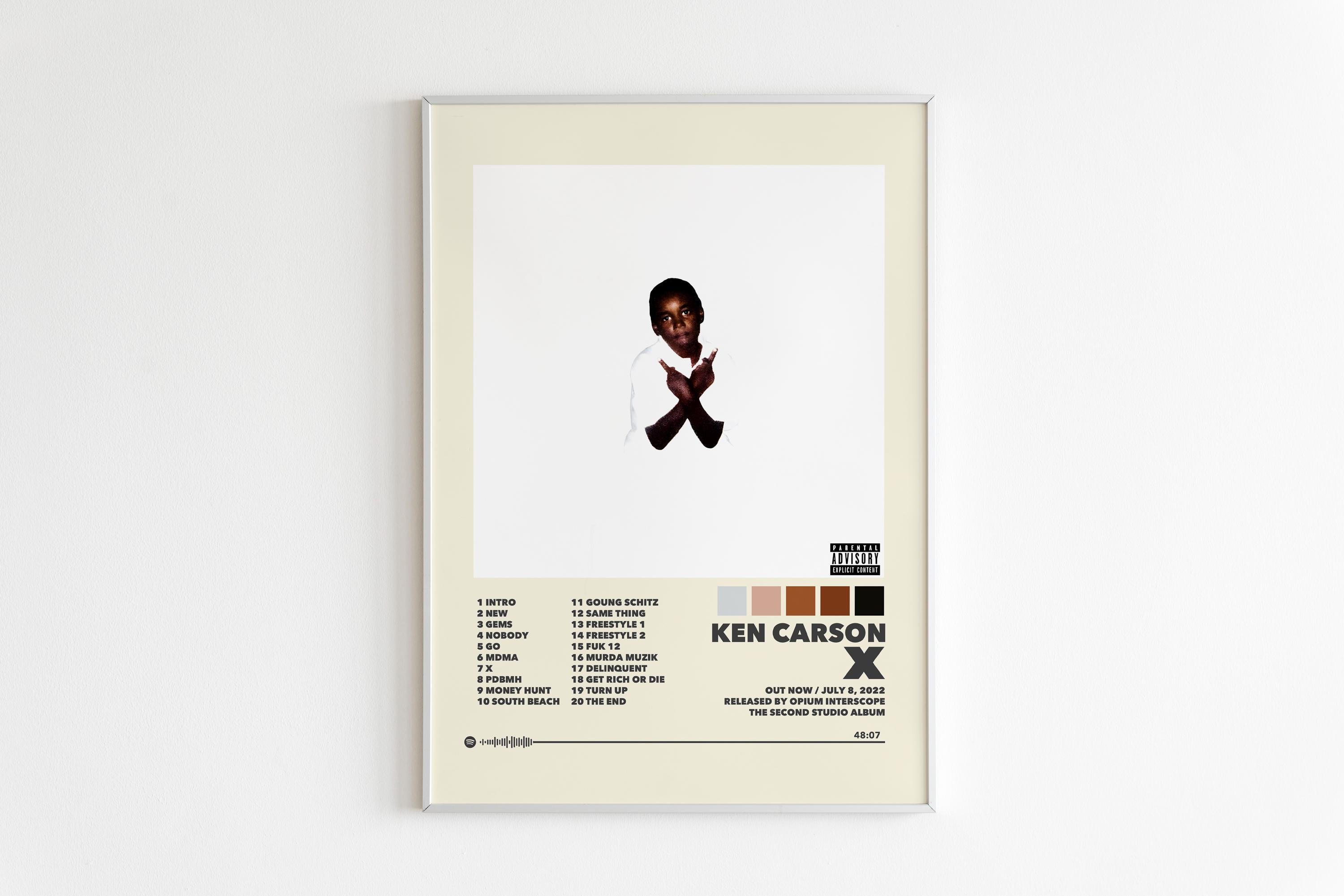 Onimhouse Poster Ken Carson Posters, X Poster, Ken Carson, Album Cover ...