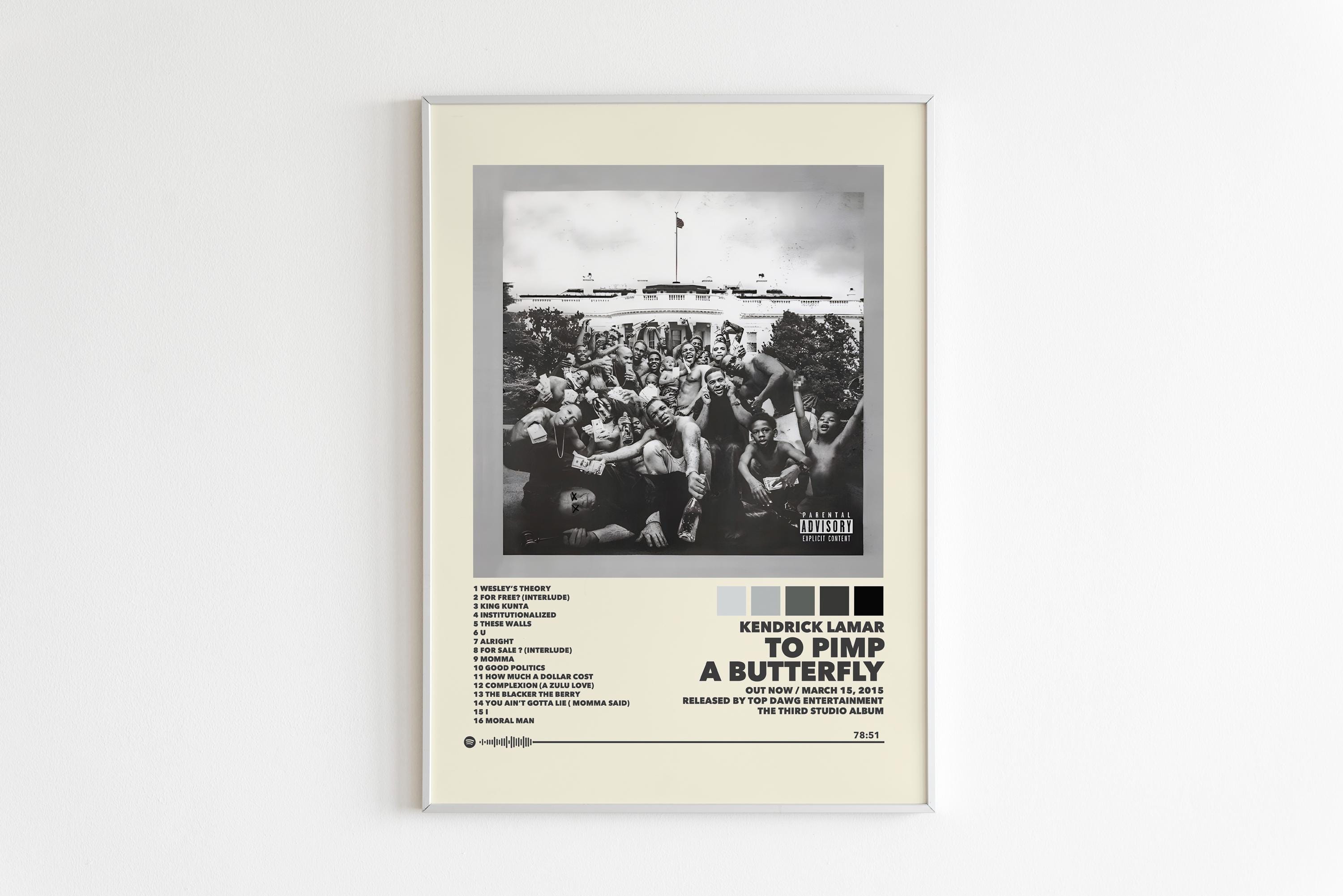 Onimhouse Poster Kendrick Lamar Posters / To Pimp A Butterfly Poster ...