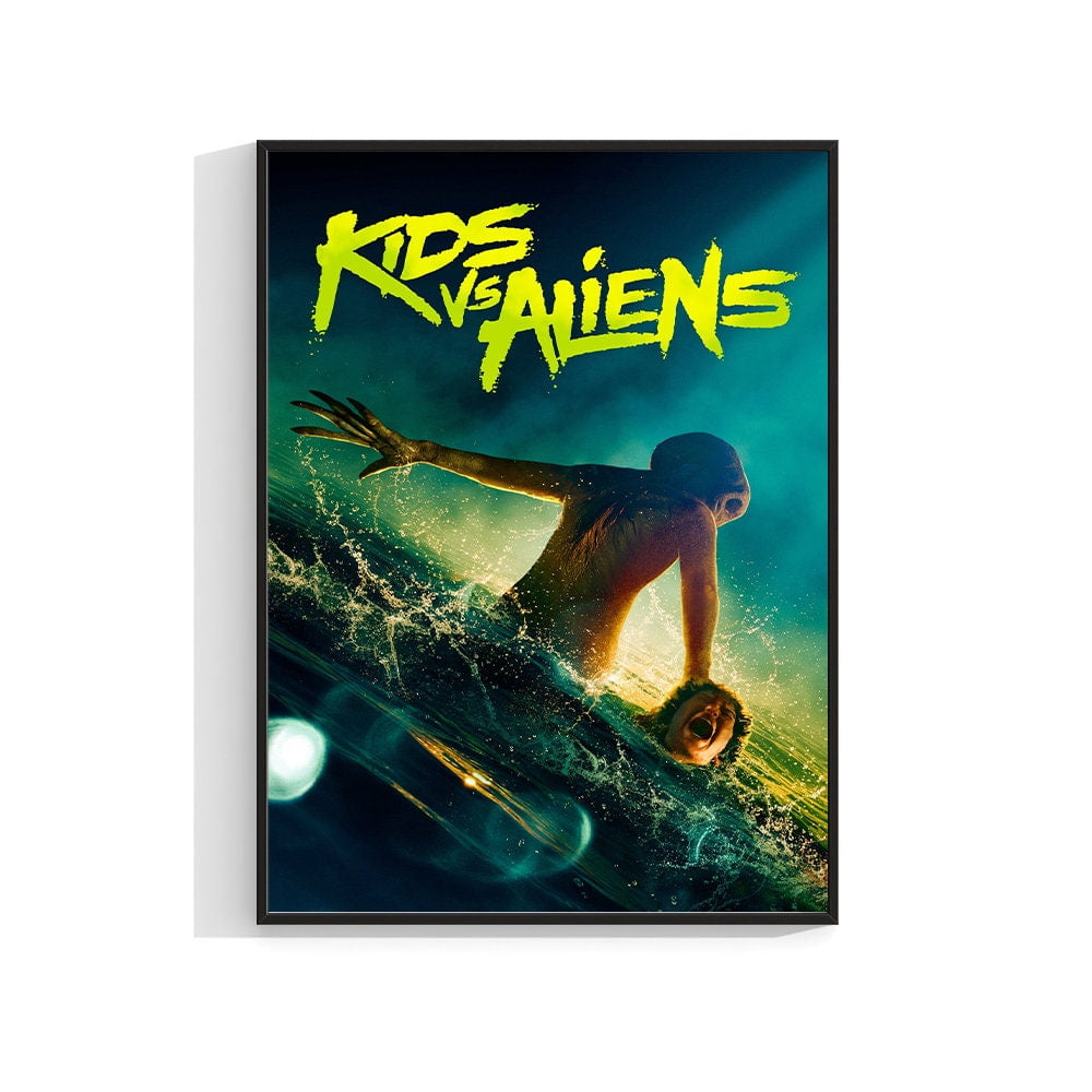 Onimhouse Poster Kids Vs Aliens Tv Series Movie Poster Print Film Wall ...