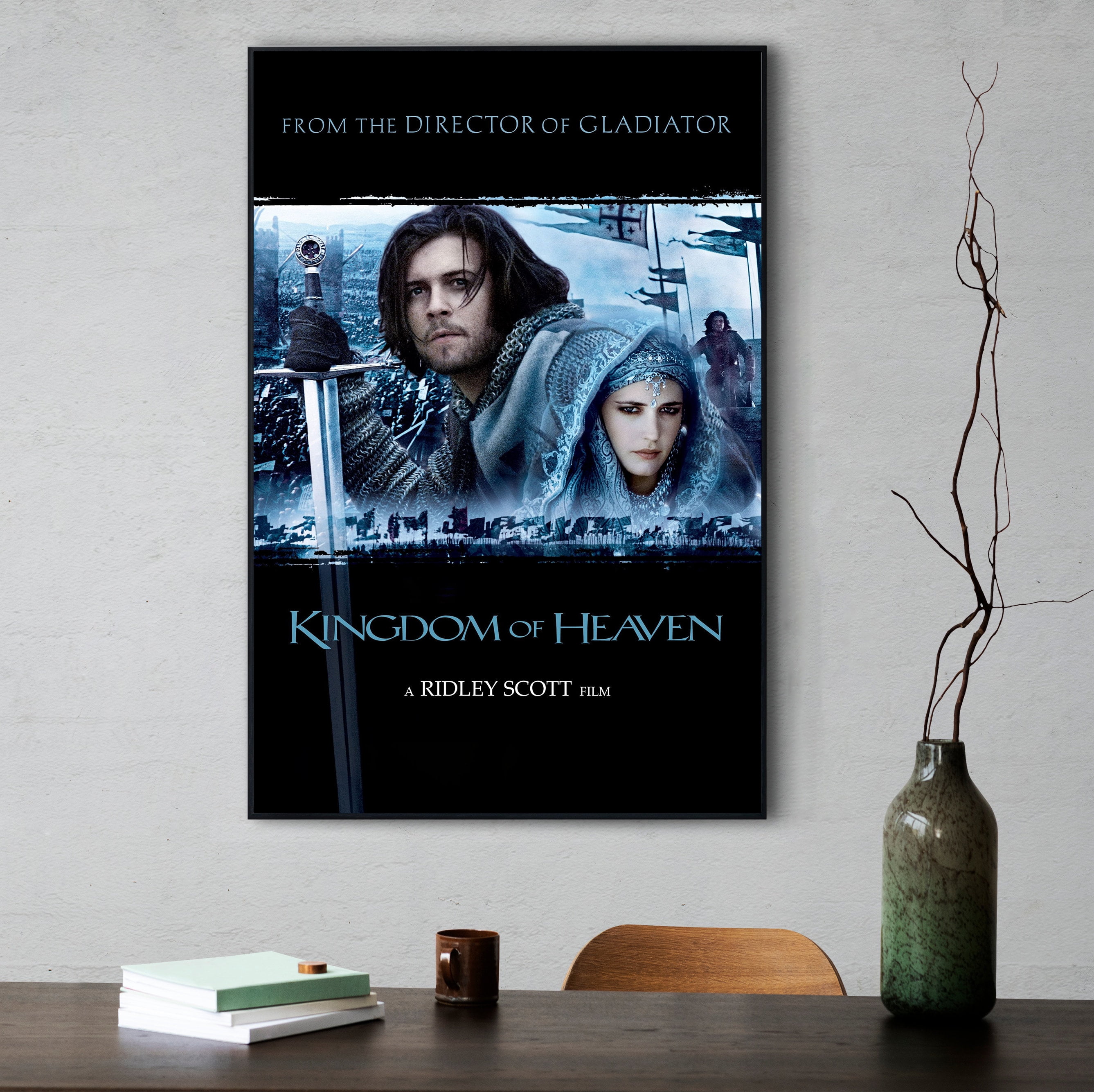 Onimhouse Poster Kingdom Of Heaven Movie Poster, High Quality Poster ...